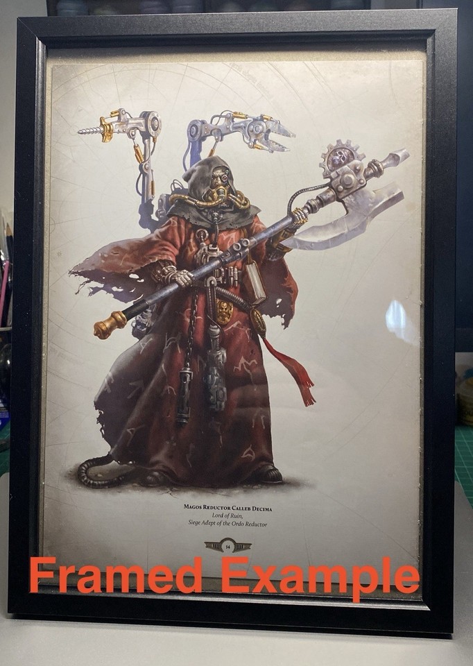 Warhammer Night Lords Legion Konrad Curze Primarch Horus Heresy Art 40K ...