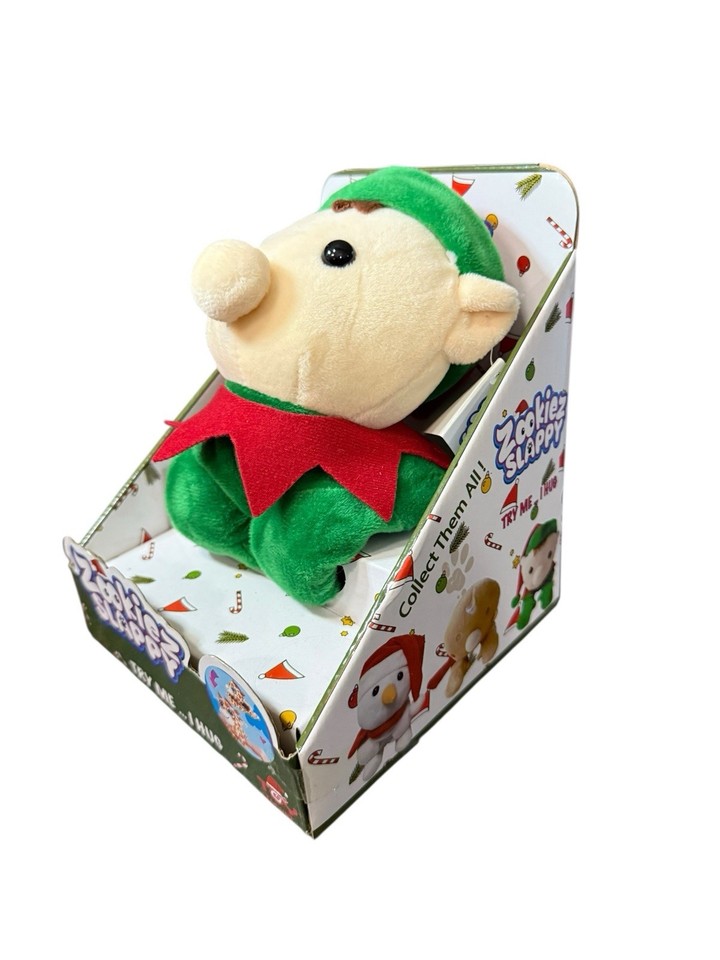 New Zookiez Slappy Arm Wrist Band Toy Elf Christmas Try Me… I Hug Plush ...
