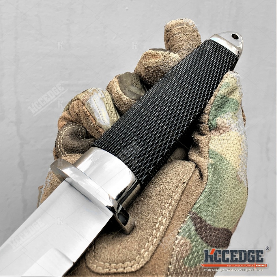 12.5" SAMURAI STYLE TANTO FIXED BLADE KNIFE RAZOR SHAR EDGE TACTICAL ...