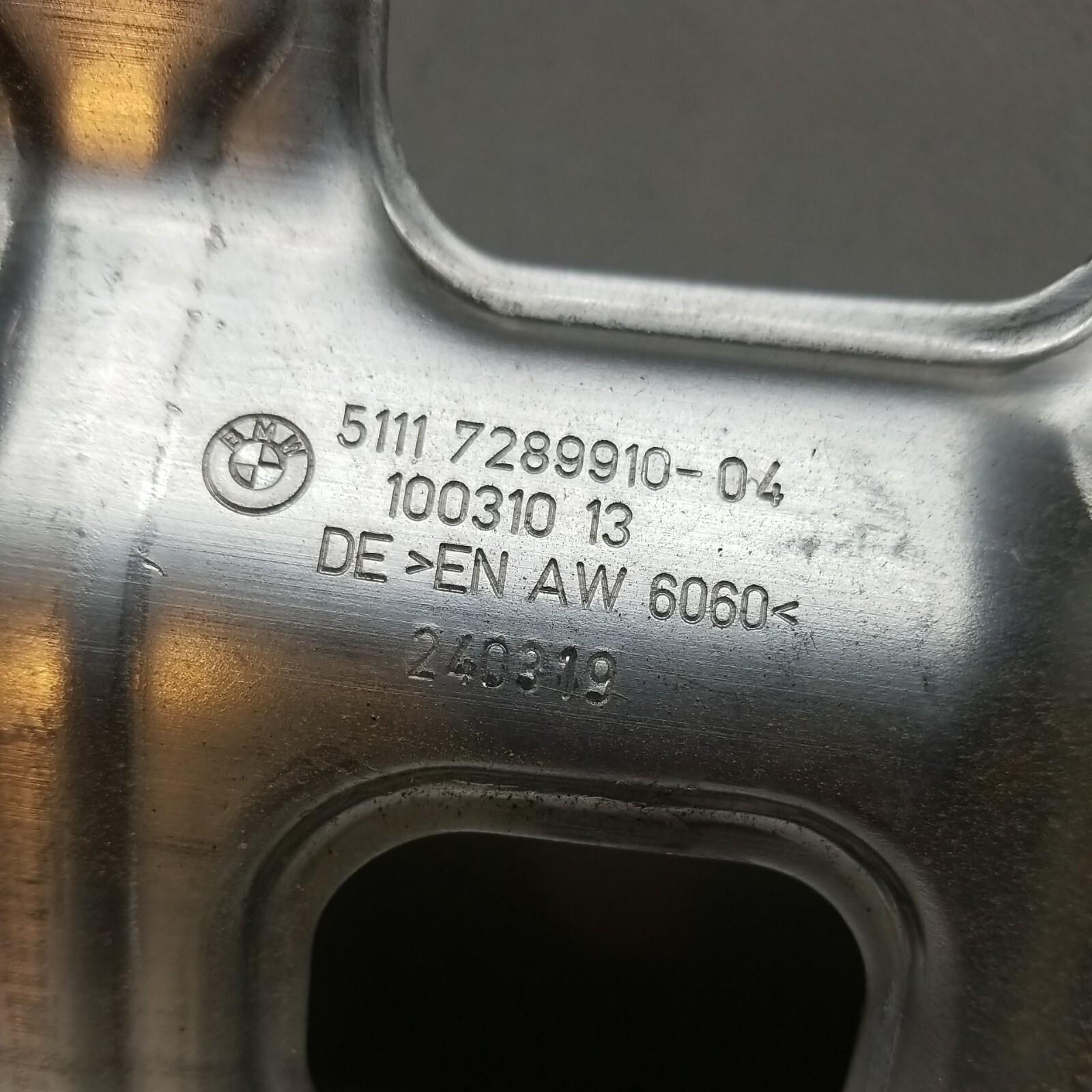 Bumper Impact Bar Bracket Genuine For BMW 51117289910 | eBay