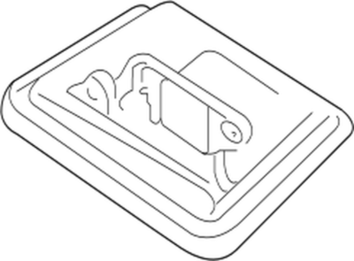 2824A012 Mitsubishi Oil filter, a/t valve body 2824A012, New Genuine ...