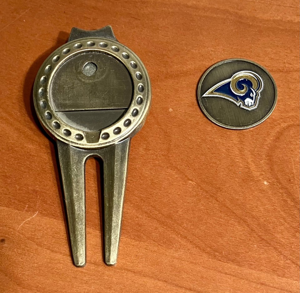 St. Louis Rams NFL Football Team Logo Golf Ball Mark & Divot Repair ...