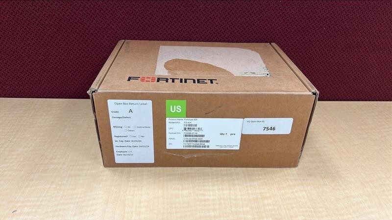 Fortinet FortiGate 60F | 10 Gbps Firewall Security Throughput (FG-60F ...