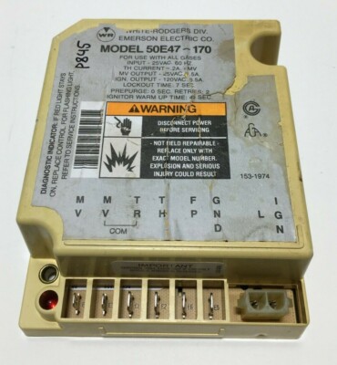 White-Rodgers 50E47-170 Furnace Ignition Module used #P845 | eBay