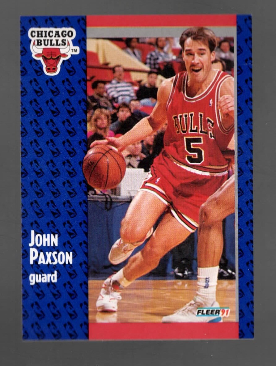 1991 Fleer #31 John Paxson Mint | eBay