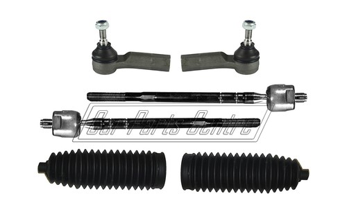 FOR FORD FIESTA MK5 FRONT INNER OUTER STEERING TRACK RACK BOOTS ROD ...