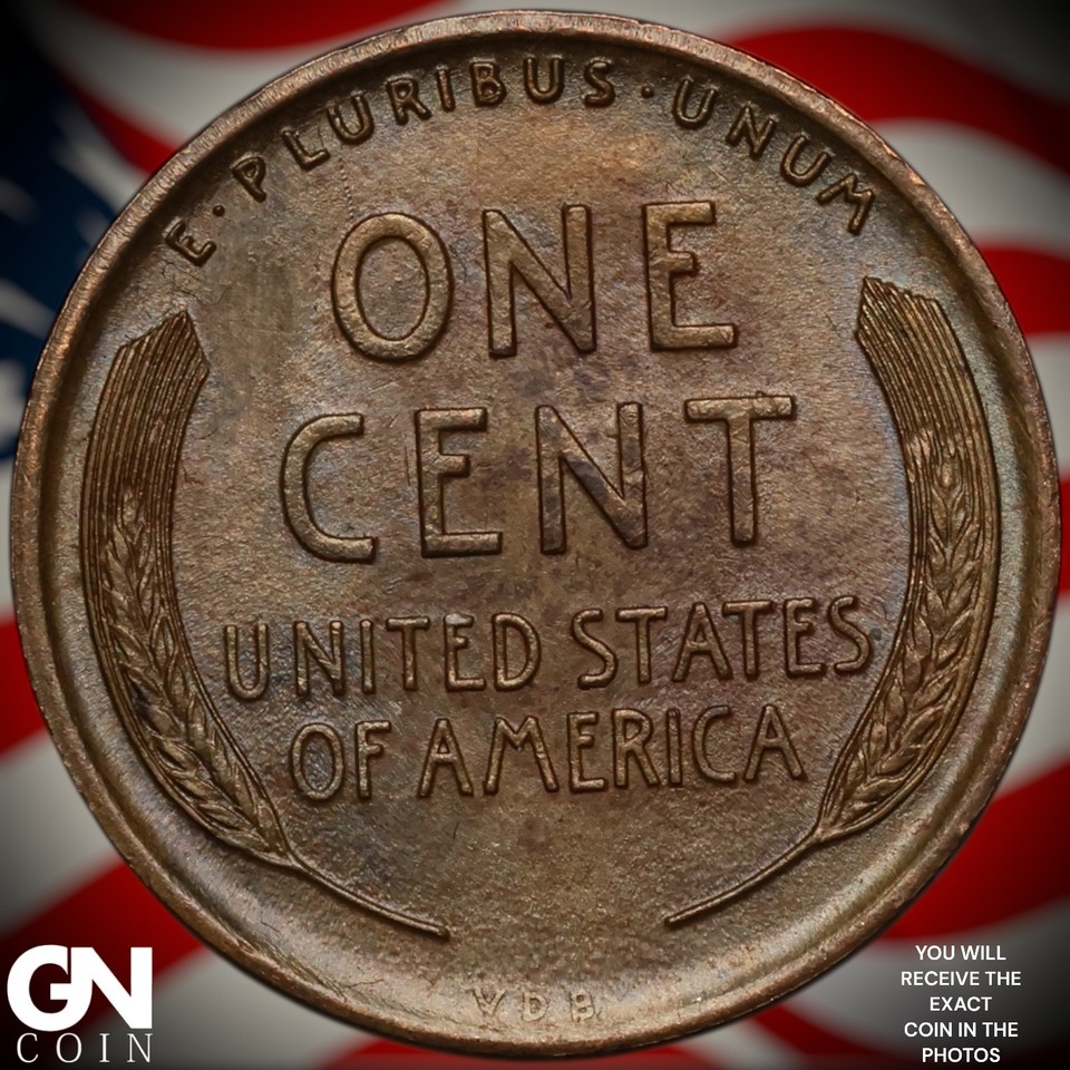 1909 P VDB Lincoln Cent Wheat Penny A0087 | eBay