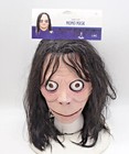 Momo Mask Darkside Slender Man Ghoulish Adult Latex Deluxe Faux Hair ...