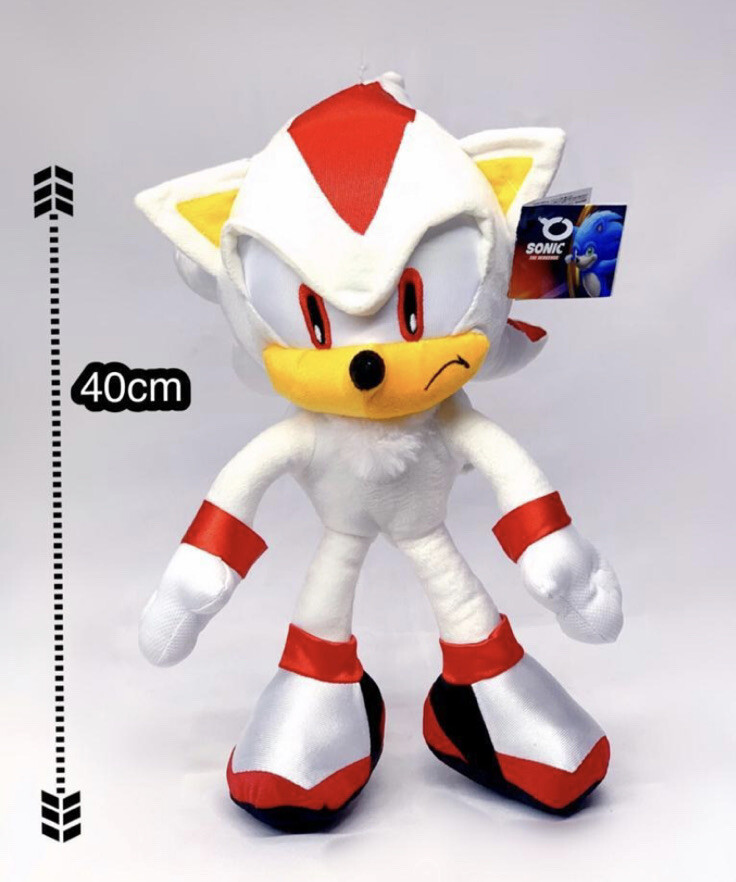 Sonic The Hedgehog Super Shadow Plush Circle Red - vrogue.co