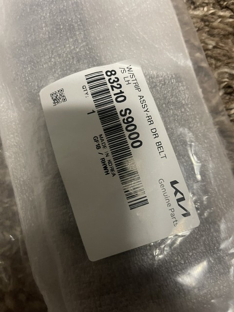 Genuine Kia Frame Molding 83210-S9100 for sale online | eBay