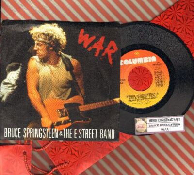 Springsteen, Bruce - Merry Christmas Baby/War 6432 PS Vinyl 45 rpm ...