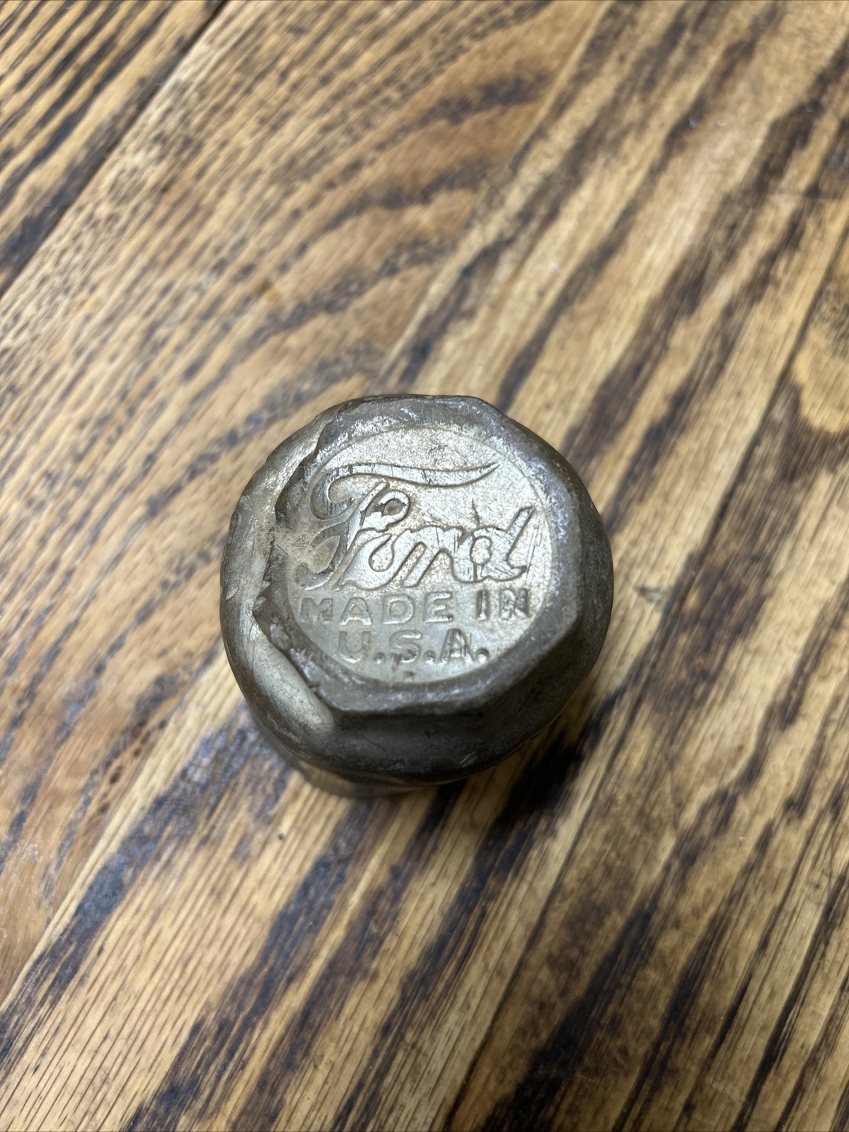 Antique Ford Model T Grease Hub Caps Threaded Dust Cover Screw On ...