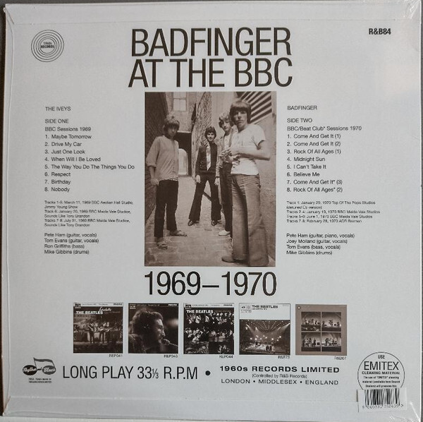 BADFINGER-Badfinger At The Bbc 1969-1970-Vinyl LP-Brand New/Still ...