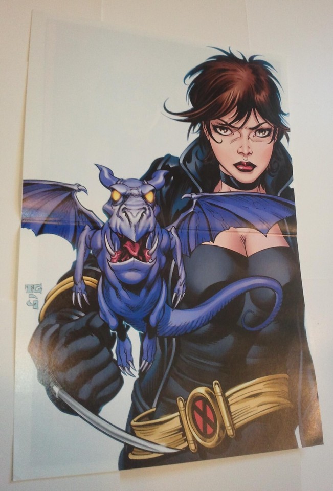 X-Men Poster #217 Kitty Pryde and Lockheed Shadowcat Tom Grummett | eBay