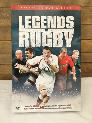 Legends of Rugby Exclusive Dvd & Book pre-owned rugby union Sports ...