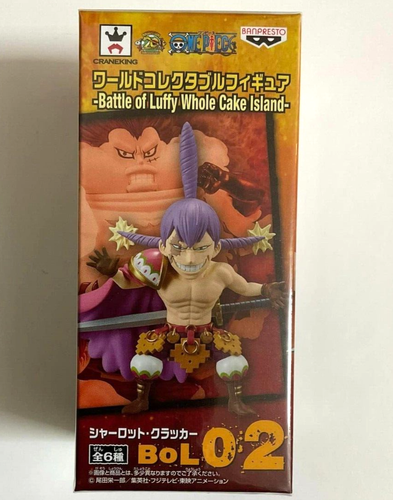 One Piece World Collectable WCF Action Figure Statue BOL02 Cracker ...