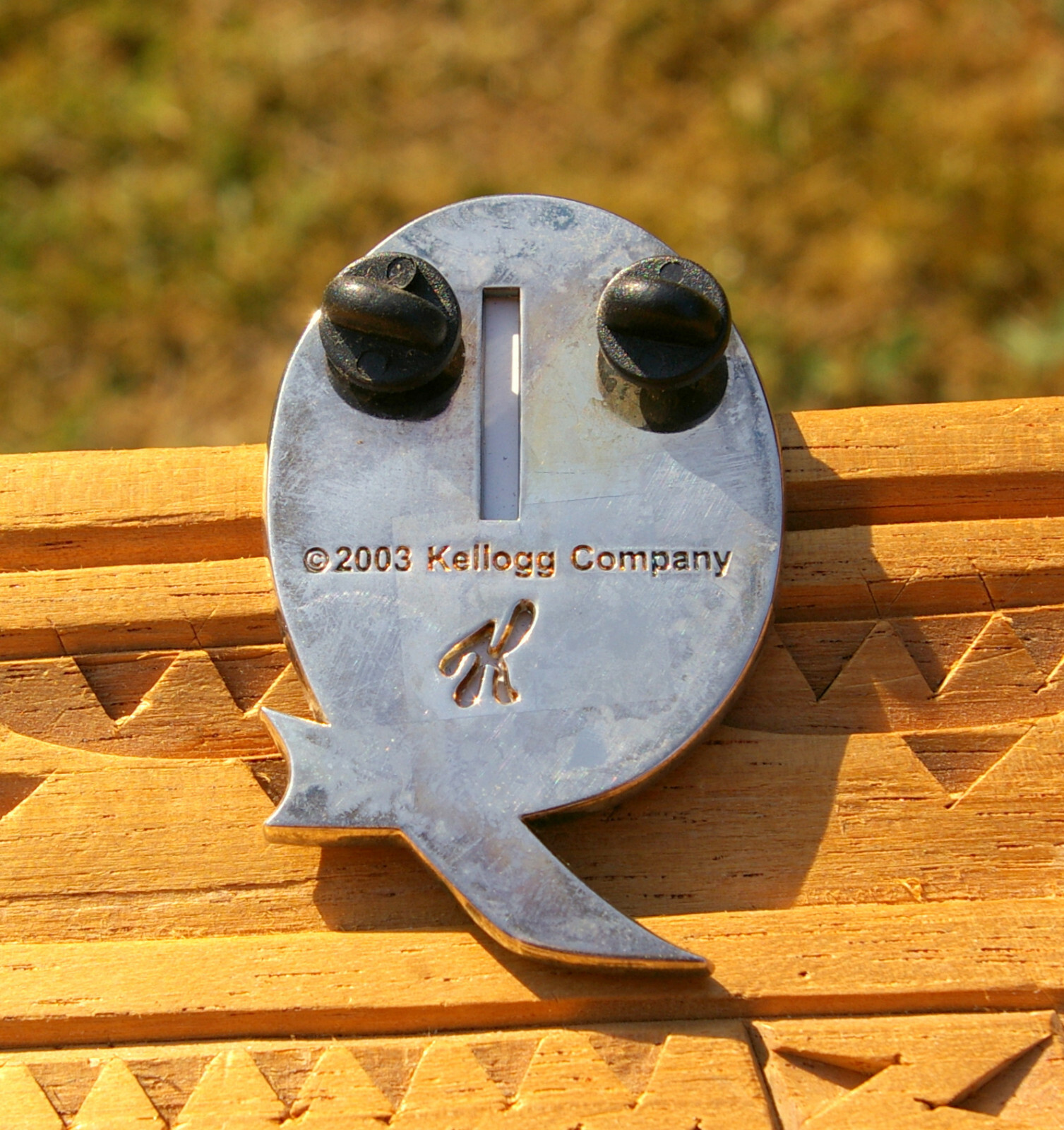 Pink Ribbon Special K 2003 Company Kellogg Picture Frame Metal Enamel ...