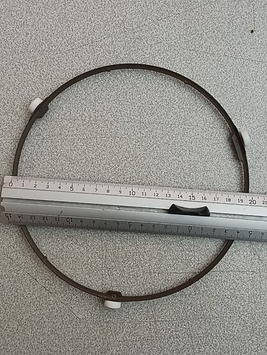 Micro-ondes SAMSUNG m182dn Plateau Tournant Roulette Roue Support | eBay