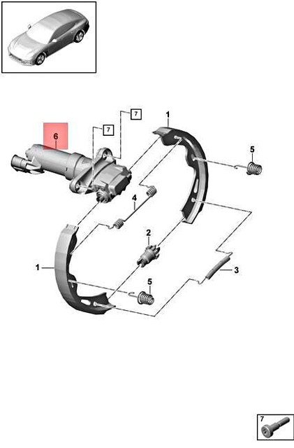 Genuine PORSCHE Cayenne Panamera Taycan Servomotor Left 9A790761600 for ...