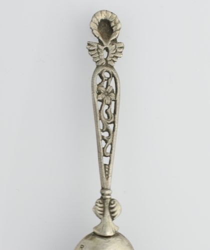 Washington Souvenir Spoon - 800 Silver Enamel Figural Vintage ...
