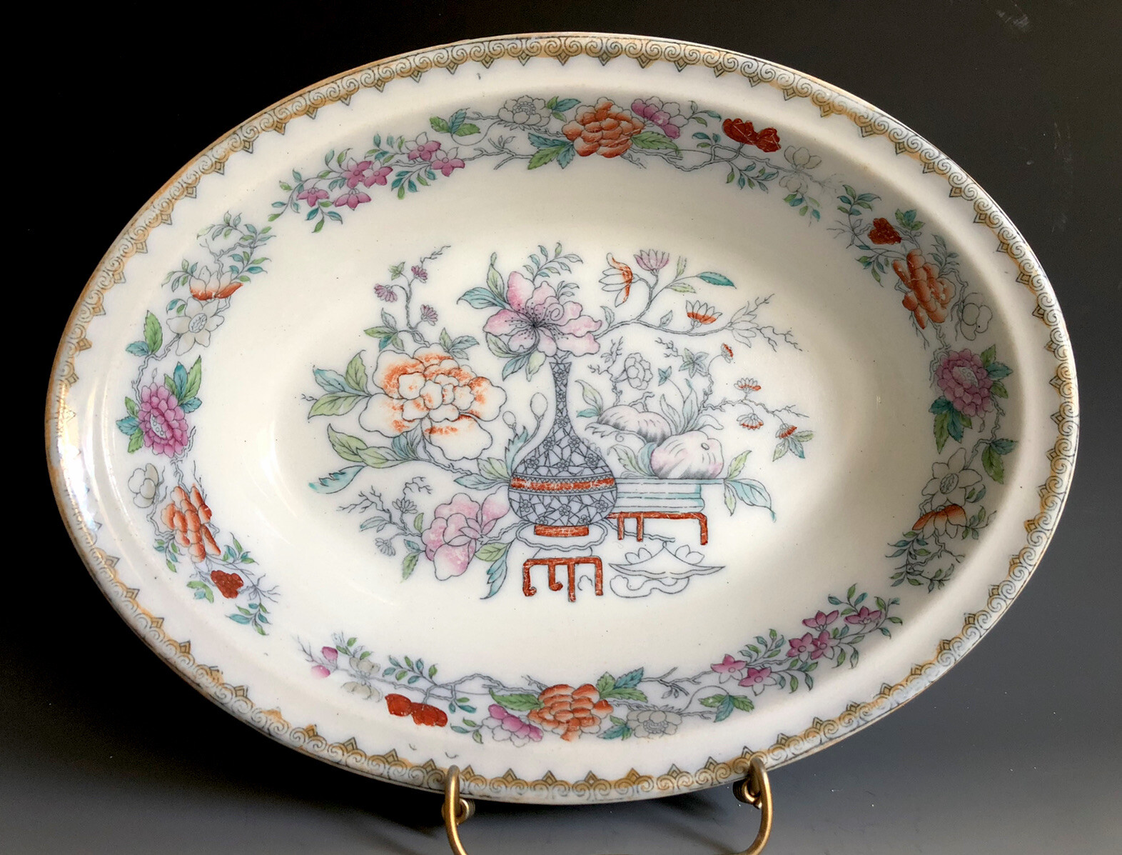 Antique Pinder Bourne & Co Burslem Staffordshire England Porcelain ...