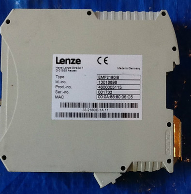 LENZE EMF2180IB ETHERNET INTERFACE MODULE | eBay