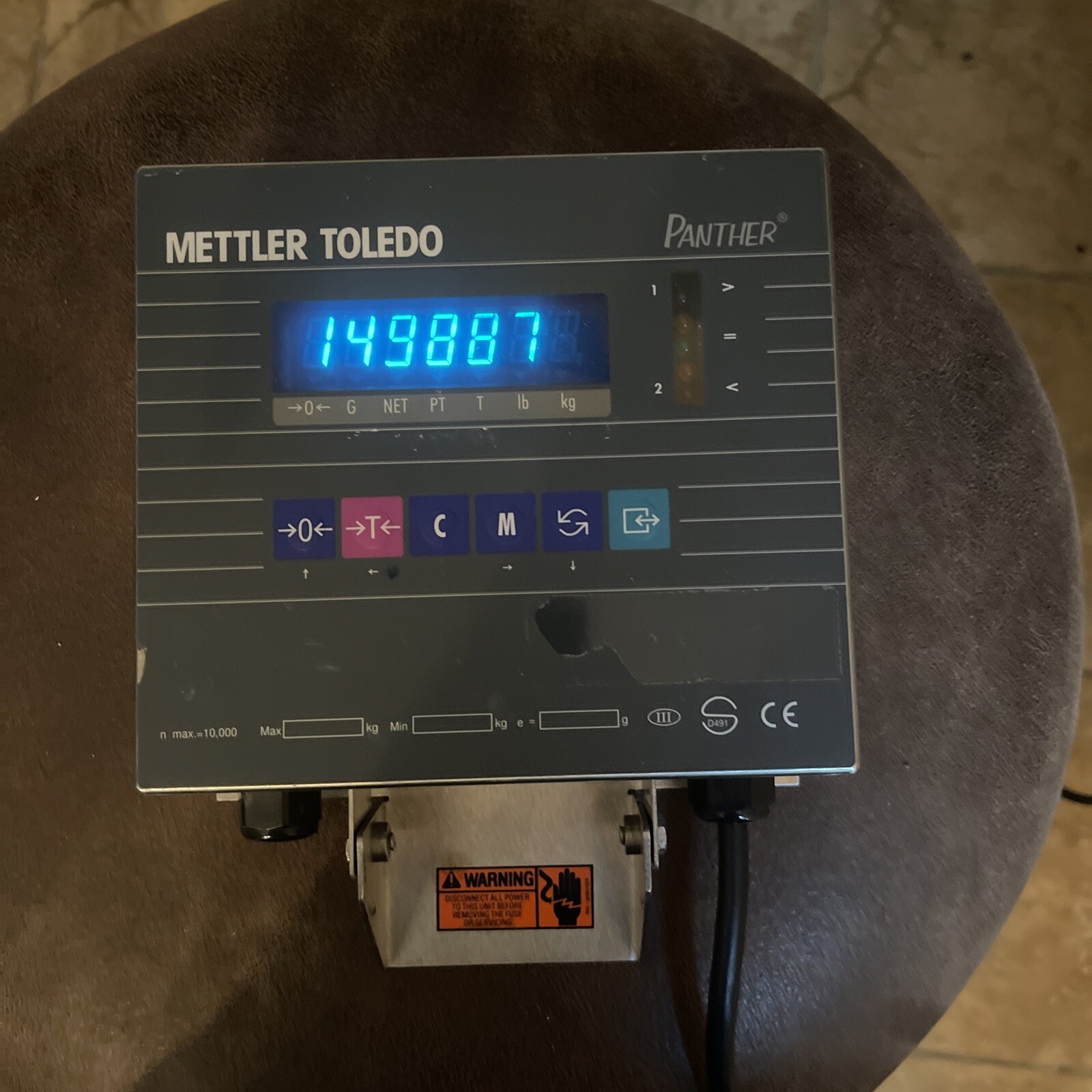 Mettler TOLEDO PTHN 3000000 Scale Controller Display Terminals for sale ...