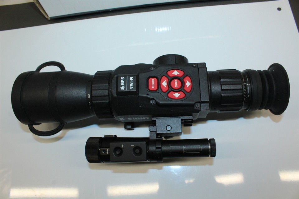 Smart HD Optics Day / Night Rifle Scope Wifi, GPS, Altitude, Gyroscope ...