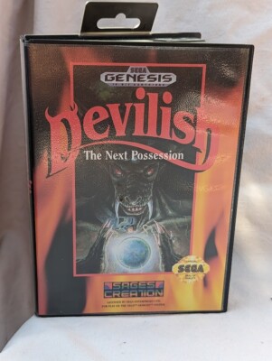 Devilish the Next Possession Authentic Tested Sega Genesis Complete CIB ...