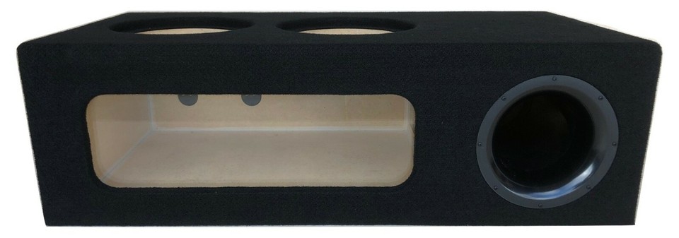 Ported Sub Box Enclosure for 2 8" Skar Audio ZVX-8 Subs ~ Plexiglass ...