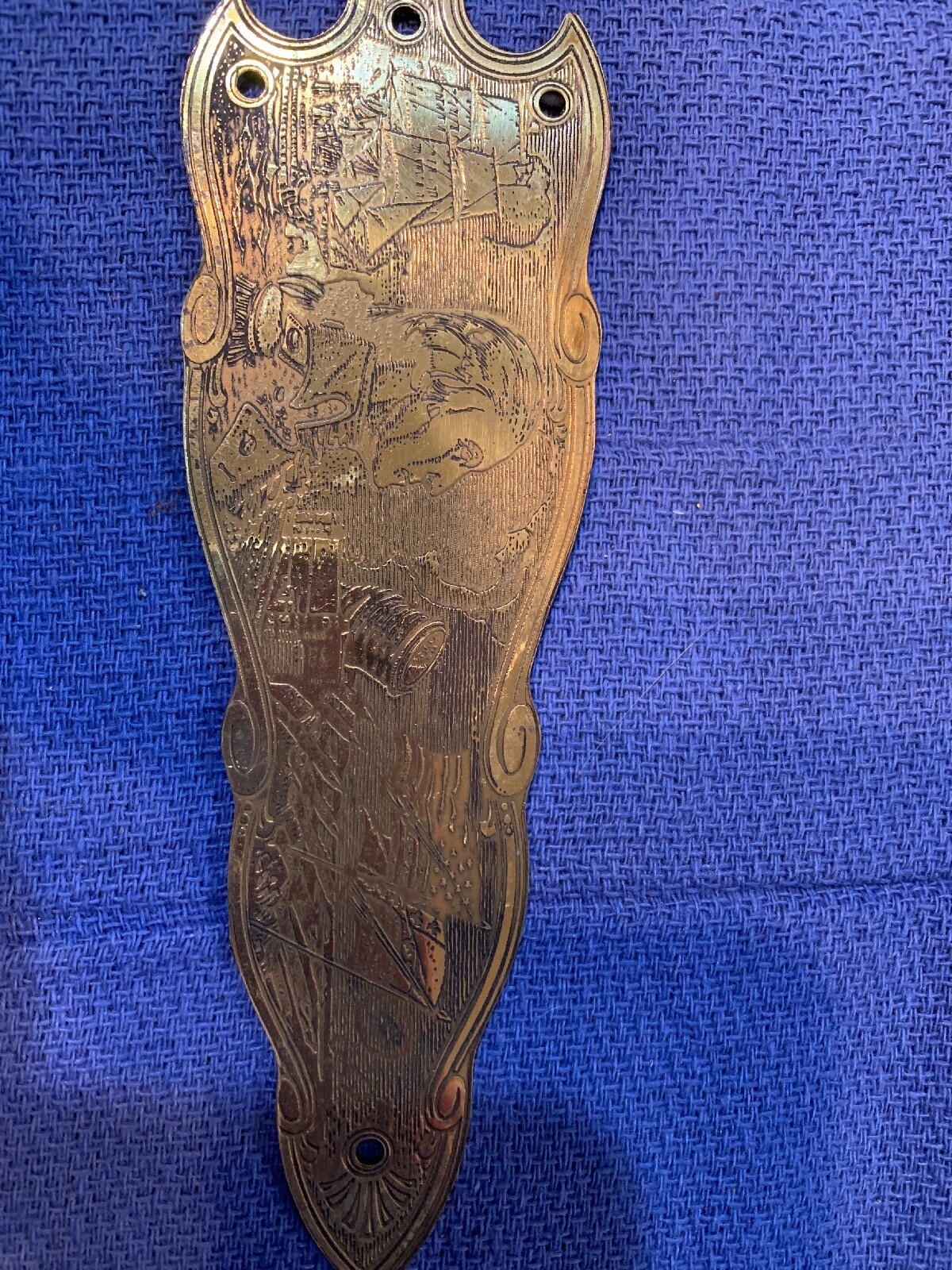 Decorative Brass Plates For Muzzle Loader Rifles (112) | eBay