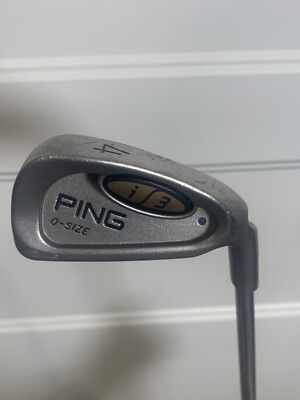 PING i/3 Blade Blue Dot RH 4 Iron Only Steel JZ Stiff Shaft Ping Grip ...