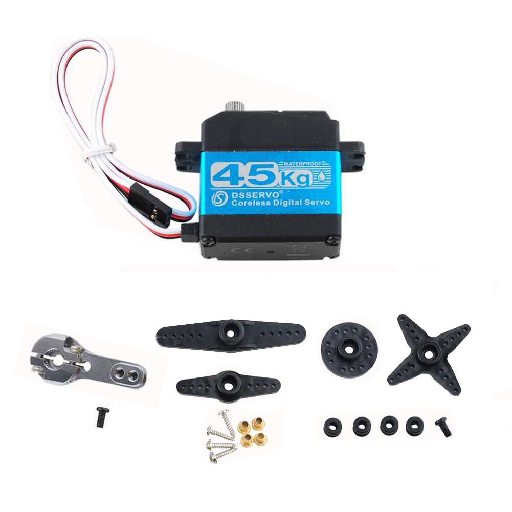 45KG High Torque Servo 8.4V Coreless RC Steering Servo Motor DS3245 SS ...