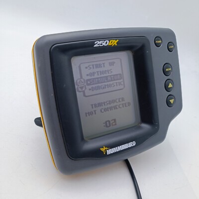 Humminbird Fish Finder 250DX M Head Unit 250 DX Sonar Depth Sounder f ...