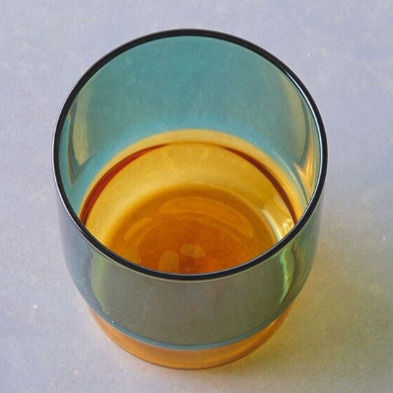 amabro TWO TONE STACKING CUP All 4 Colors Heat-resistant Glass 300ml ...