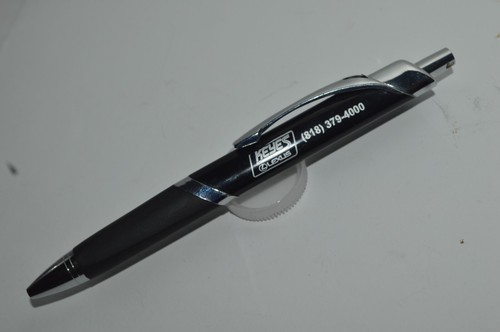 KEYES LEXUS Promotional Ballpoint Pen Black Ergonomic Grip Triangle ...