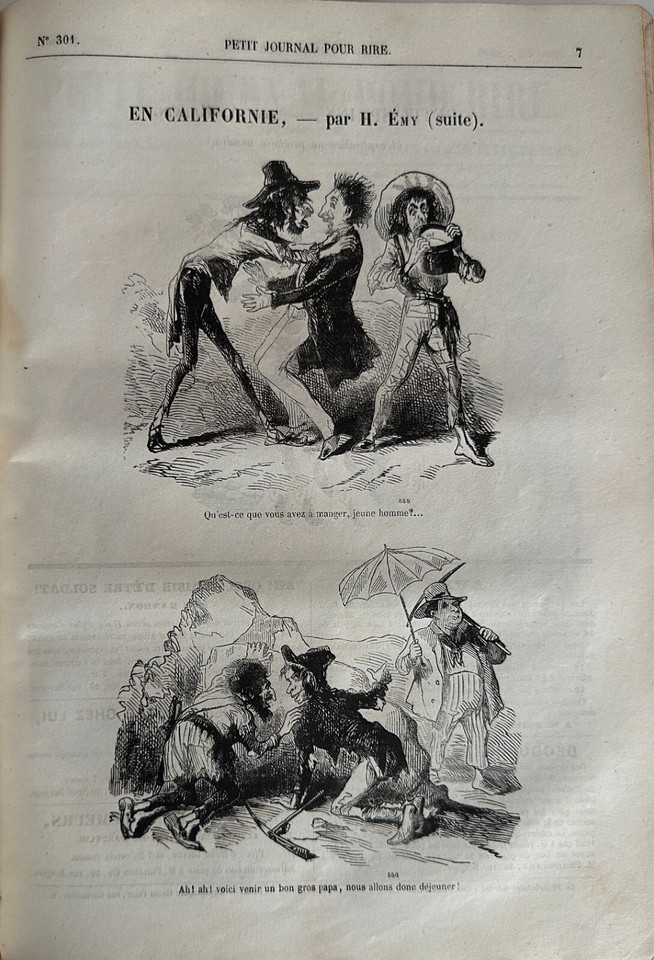 Small Newspaper For Laugh No. 301 Fregate School -grotesques Per ...