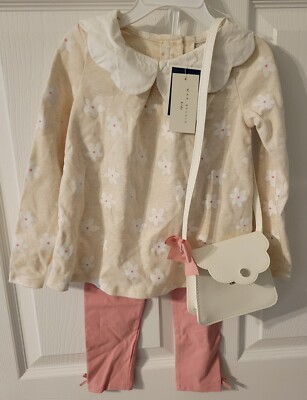 Max Studio Kids 2 Pcs Suit with Crossbody Bag, Girls, Size 3-4 years ...