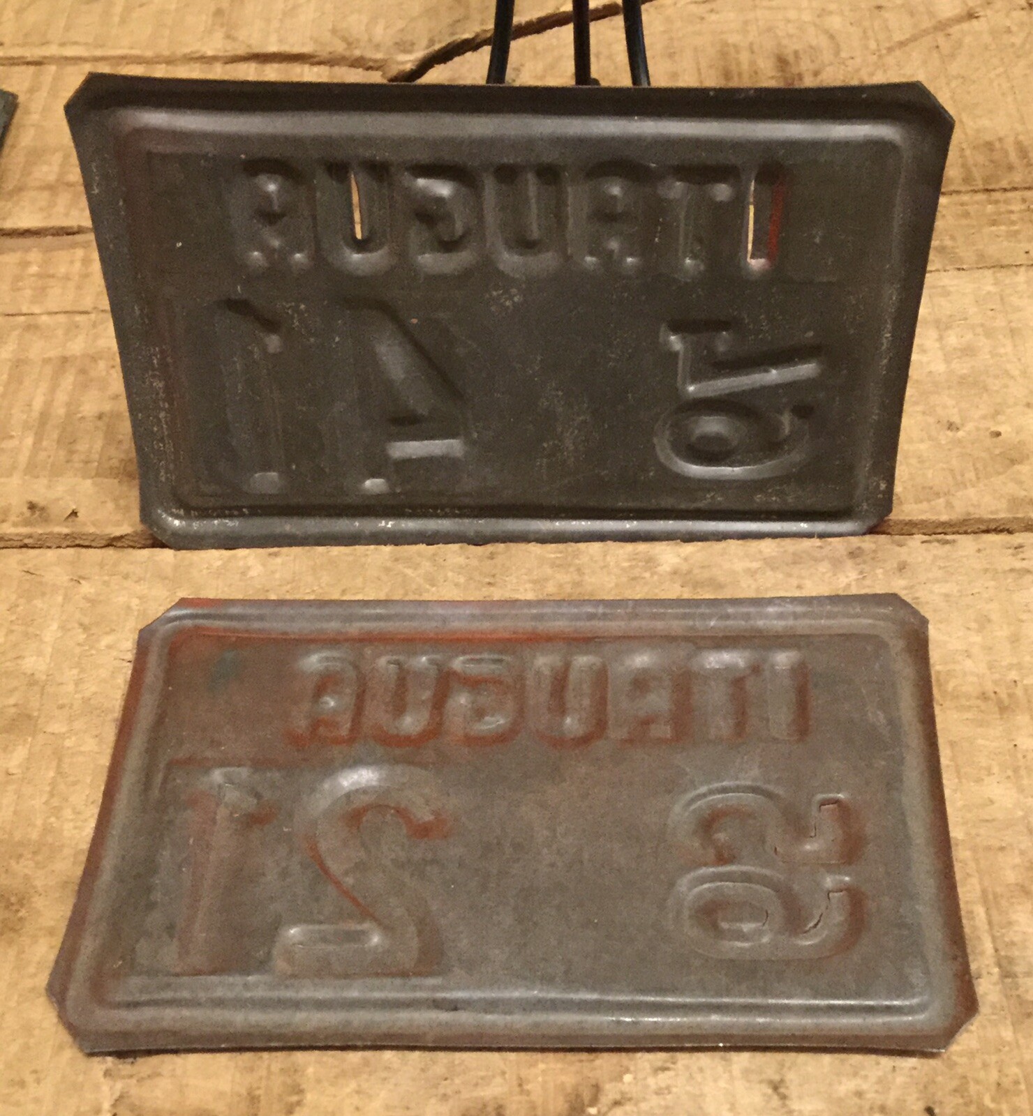 Lot Of 4 Vintage RETIRED 1960s Colorful ITAUGUA Paraguay License Plates ...