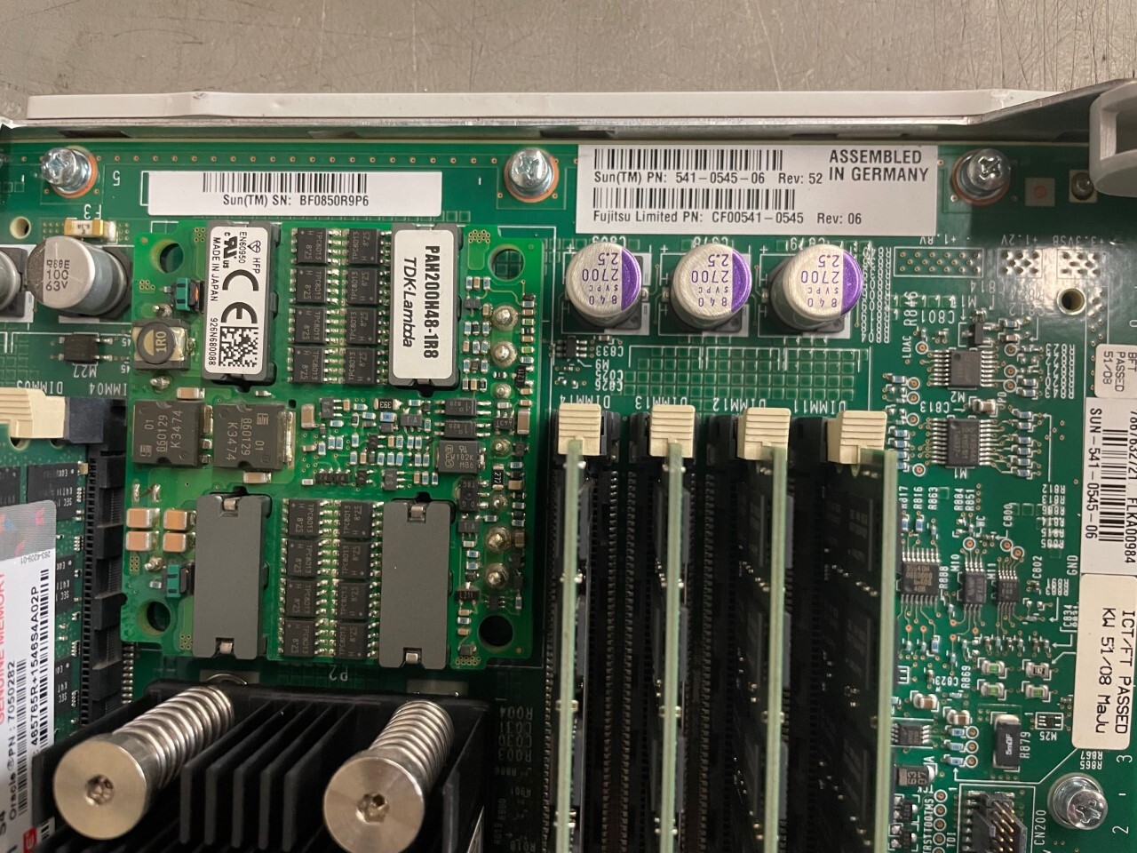 SUN 541-0545-06 M5000 Memory Expansion Board WITH 8 X 4GB 7050282 | eBay