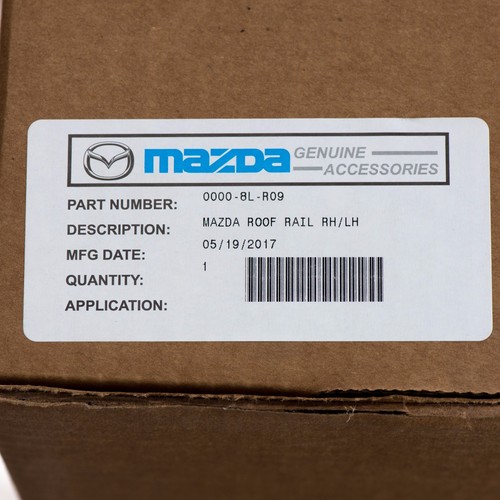 OEM BRAND NEW 2017 Mazda CX-5 CX5 Roof Rack Side Rails 00008LR09 0000 ...