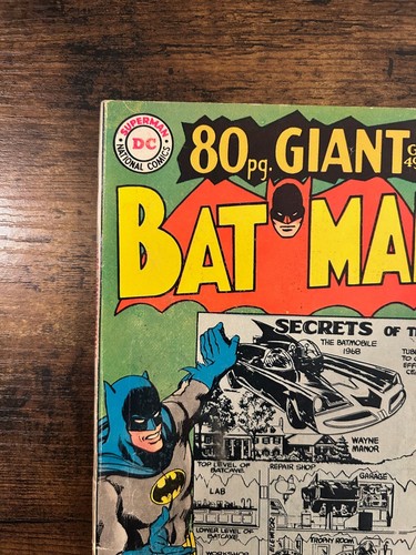 Batman #203 DC Comics (1968) 5.0 VG/FN Neal Adams Cover Silver Age ...