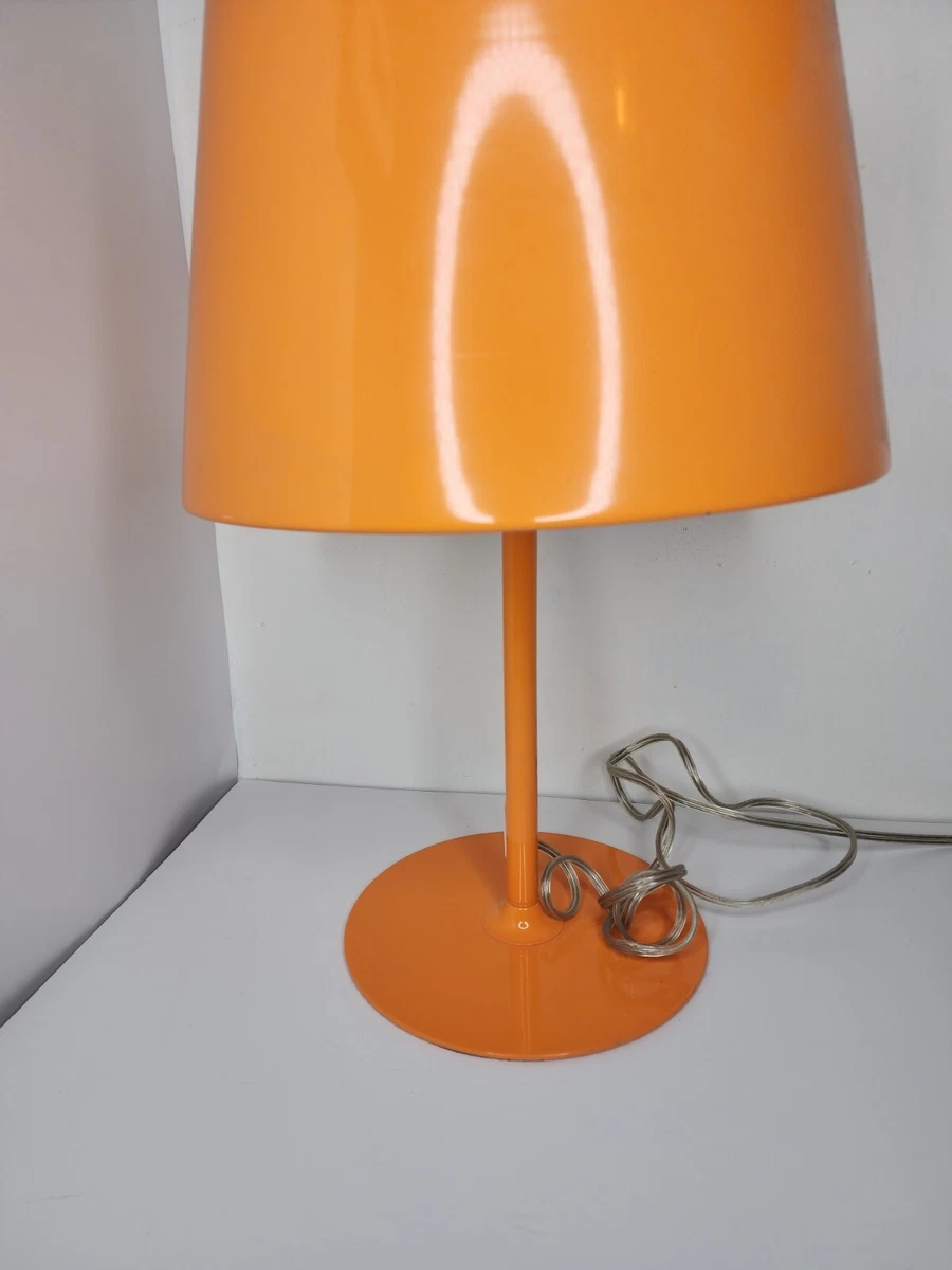 Tall Orange Table Lamps