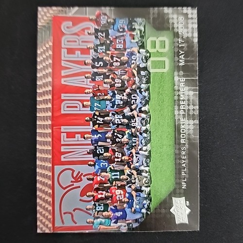 2008 UPPER DECK NFL PLAYERS ROOKIE PREMIERE CHECKLIST #9 | eBay