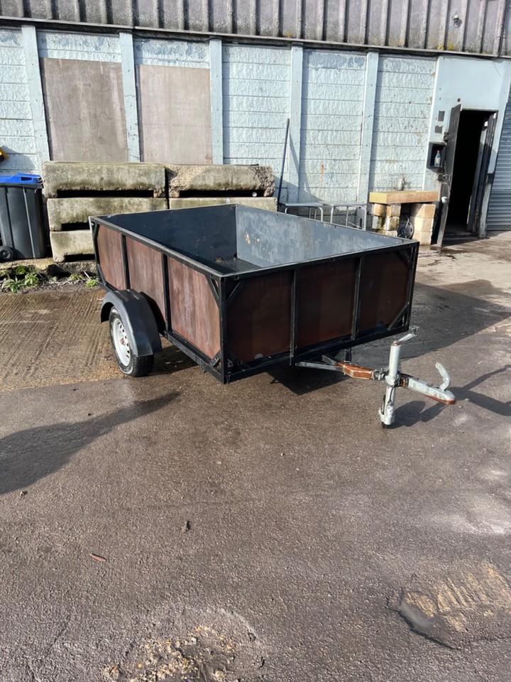 CAR TRAILER 8ftx5ft | eBay UK
