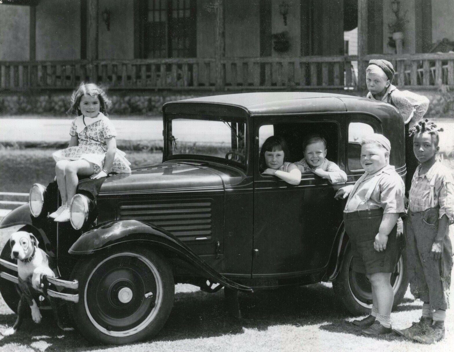 The Little Rascals Our Gang Cast 13x19 Photo Poster | eBay