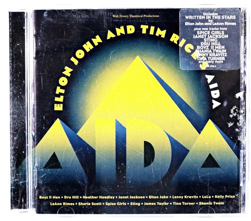 Elton John and Tim Rice's "Aida" by Elton John/Tim Rice (CD, 1999 ...