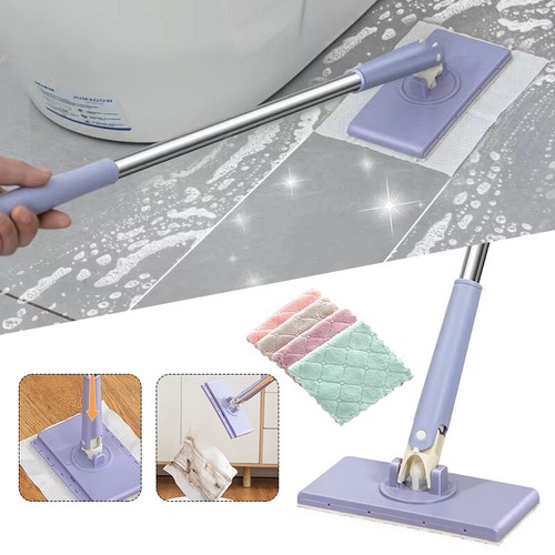 Snap Grip Mini Mop,Zero Touch Mini Mop,No Wash Lazy Mops Wet and Dry TL ...