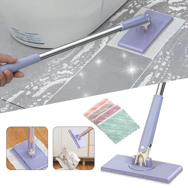 Automatic Cloth Changing Mop Mini Hands-Free Mop Compatible Face Towel ...