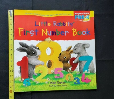 Little Rabbits' First Number Book Houghton Mifflin PreK Big Book Theme ...
